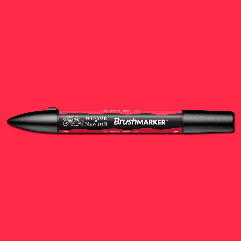 Promarker Brush Red (4002209) - Torso Kunstartikler | kunstmateriell og ...