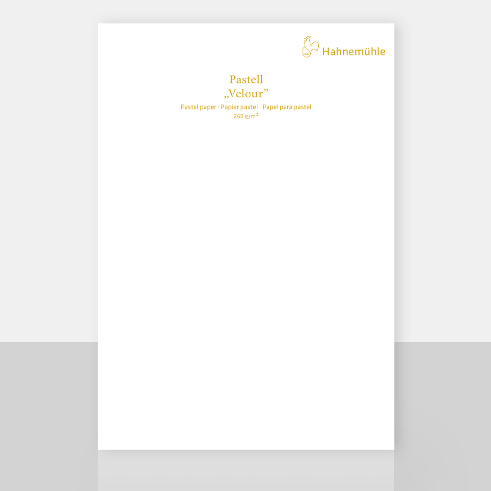 Blokk Pastell Velour 30x40 cm hvit, 10 ark (2255124) - Torso ...